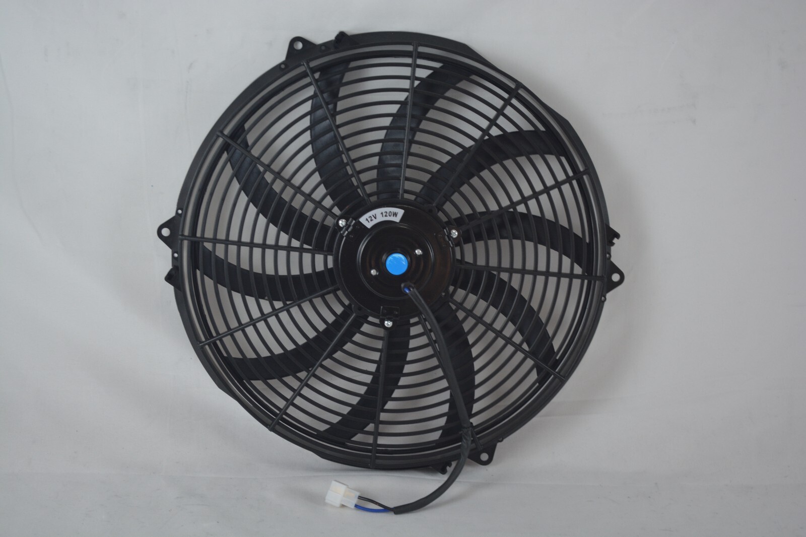 UNIVERSAL SLIM 16" PULL/ PUSH RADIATOR ENGINE BAY COOLING FAN+ MOUNTING ...