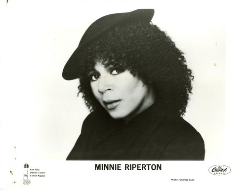 MINNIE RIPERTON - MINNIE - 1979 - ORIGINAL PRESS KIT 8 X 10 PHOTO, BIO ...
