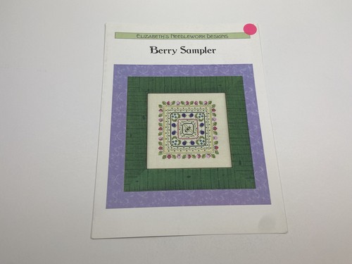 Elizabeth’s Designs Berry Sampler Counted Cross Stitch Pattern | eBay