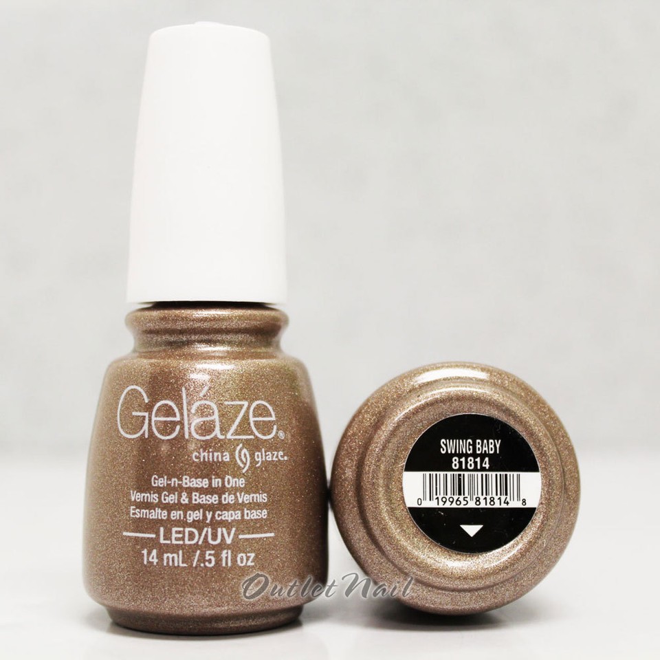 Geláze Gelaze by China Glaze 15mL Gel-n-Base In One Gel Polish @Pick ...