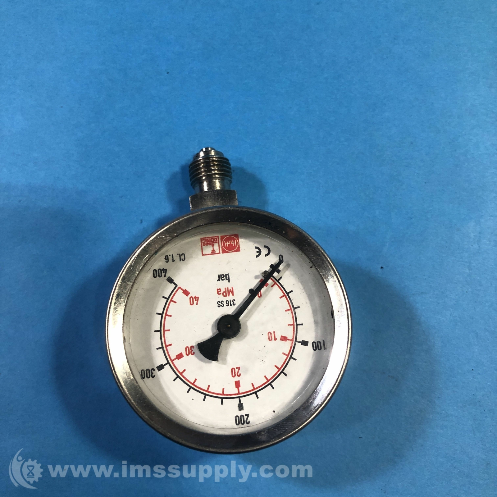 Pressure Gauge, 0-40 MPa, 0-400 bar USIP | eBay