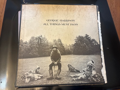 GEORGE HARRISON All Things Must Pass" Vintage Vinyl (1970) Box Set (3 ...