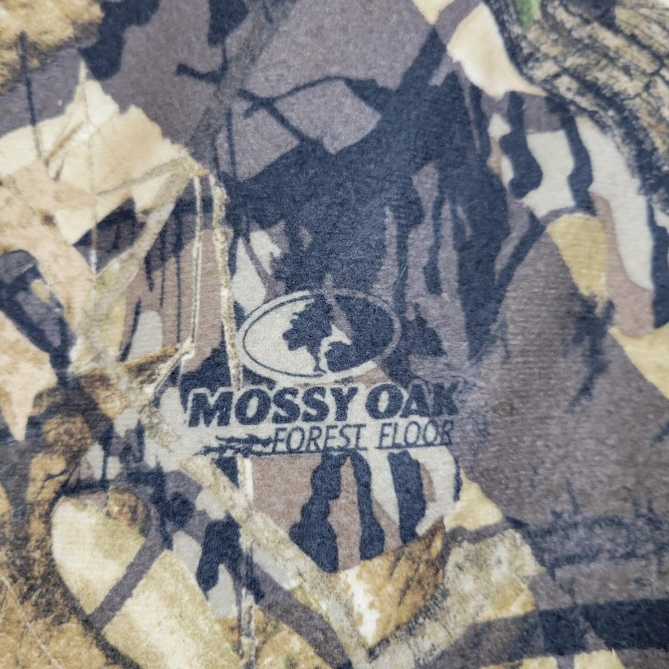 Remington 3 in 1 Coat Jacket Vest Mens 2XL Camo Hunting Mossy Oak Forest Floor | eBay