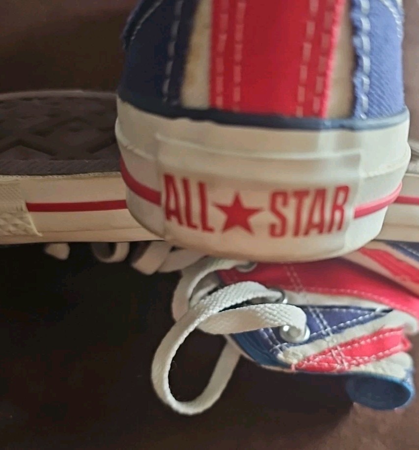 Converse All Star Hi Tops - The Who Union Jack - US M5/W7 W/Who CD ...