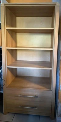 Solid Beech Bookcase | eBay UK