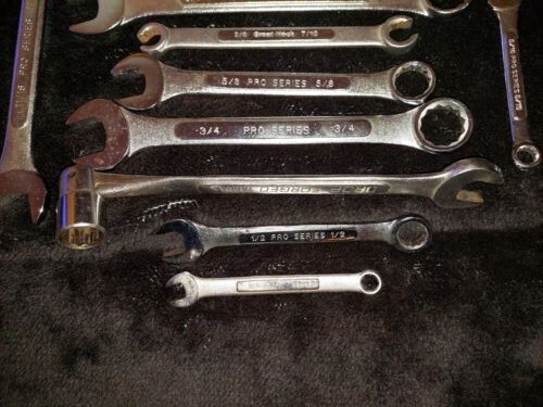 SAE Wrenches Mixed Lot King Craft Bench Top Pro Series Great Neck China ...
