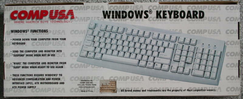 Computer Keyboard Keys Names