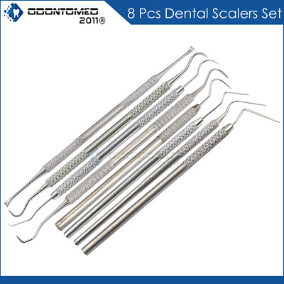 Tooth Scraper Dental Calculus Remover Plaque Tartar Tools Scaler ...
