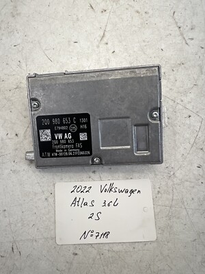 2021-2022 Volkswagen Atlas Front Lane Assist Camera Control Module OEM ...