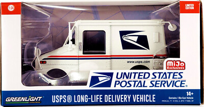 Greenlight 1/24 "USPS" LLV Long Life Postal Delivery Vehicle Diecast ...