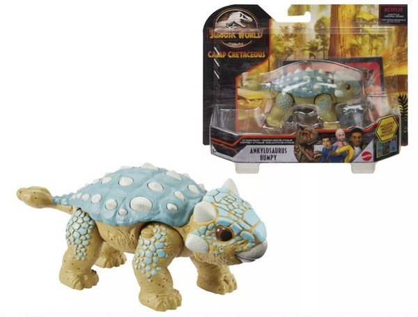 Jurassic World Toys Ankylosaurus Bumpy Camp Cretaceous 4 inch Figurine ...
