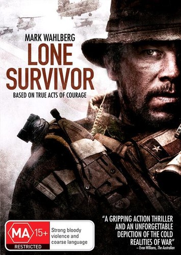 LONE SURVIVOR DVD 2013 MARK WAHLBERG WAR TRUE STORY BRAND NEW UNSEALED ...