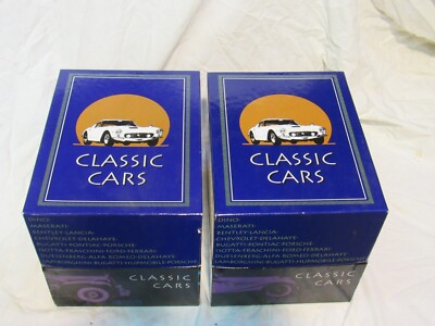 Classic Cars Specs Card Collection ATLAS EDITION 2 Boxes, HUNDREDS of ...