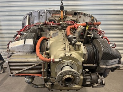 Continental IO-470-N 1323 SMOH Engine W/Accessories Seen 260 H.P. Beech ...