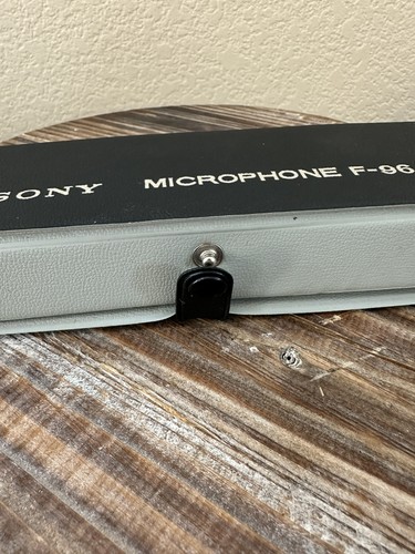 Vintage Sony F-96 Dynamic Microphone T5 | eBay