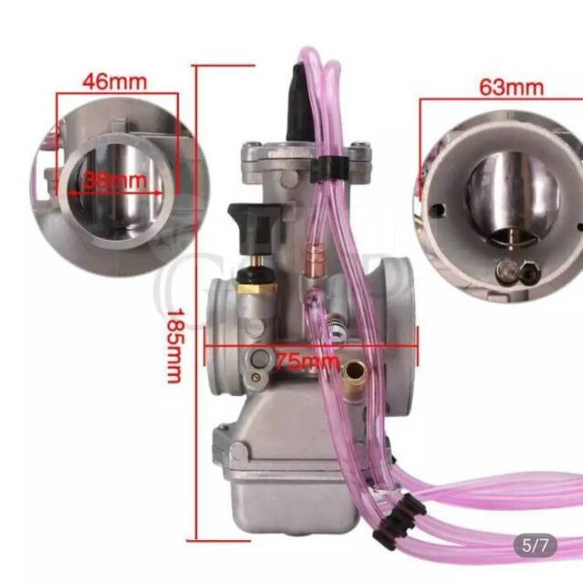 Genuine Mikuni TMX38-59 Carburetor 2005-2021 Yamaha YZ125 YZ 125 1C3 ...