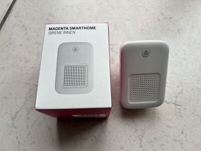 Magenta Smart Home Sirene Telekom SmartHome Überwachung Alarm ...