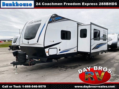 24 Coachmen Freedom Express Lite 288BHDS Travel Trailer Towable RV ...