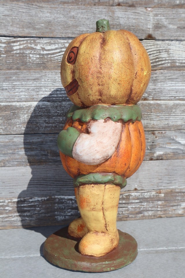 VINTAGE MCF PAPER MACHE PUMPKIN MAN JOL BY KEN ALTHOFF Pumpkinhead ...