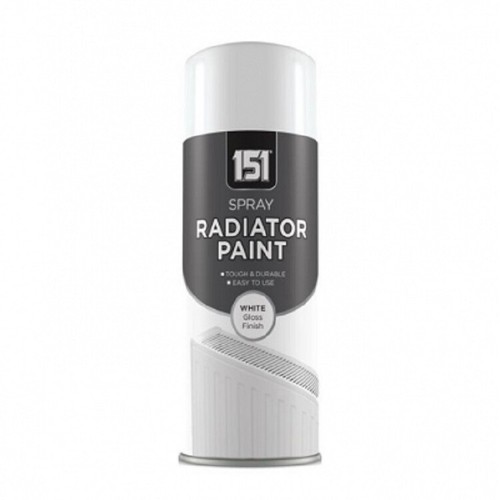 Radiator Spray Paint Heat Resistant Cast Iron Metal Wood Plastic White ...