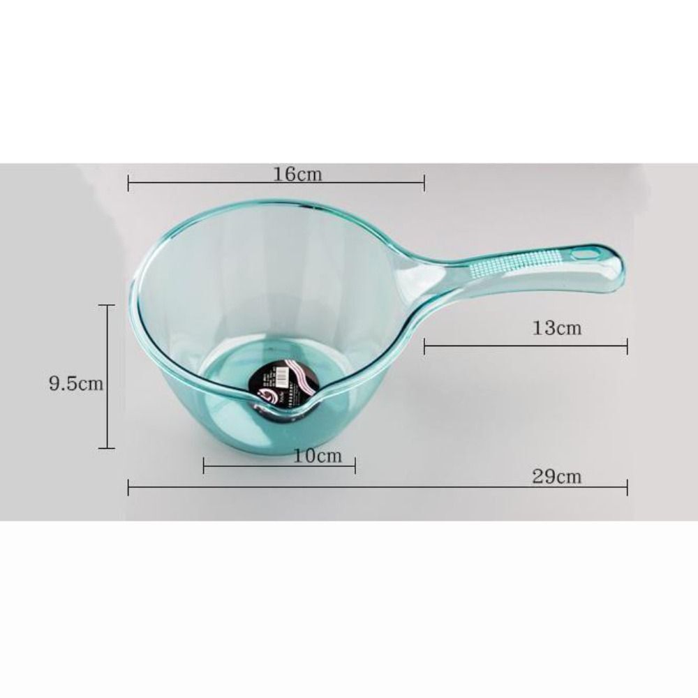 Thickened Anti-fall Big Water Dipper Transparent Bath Water Spoon Water ...