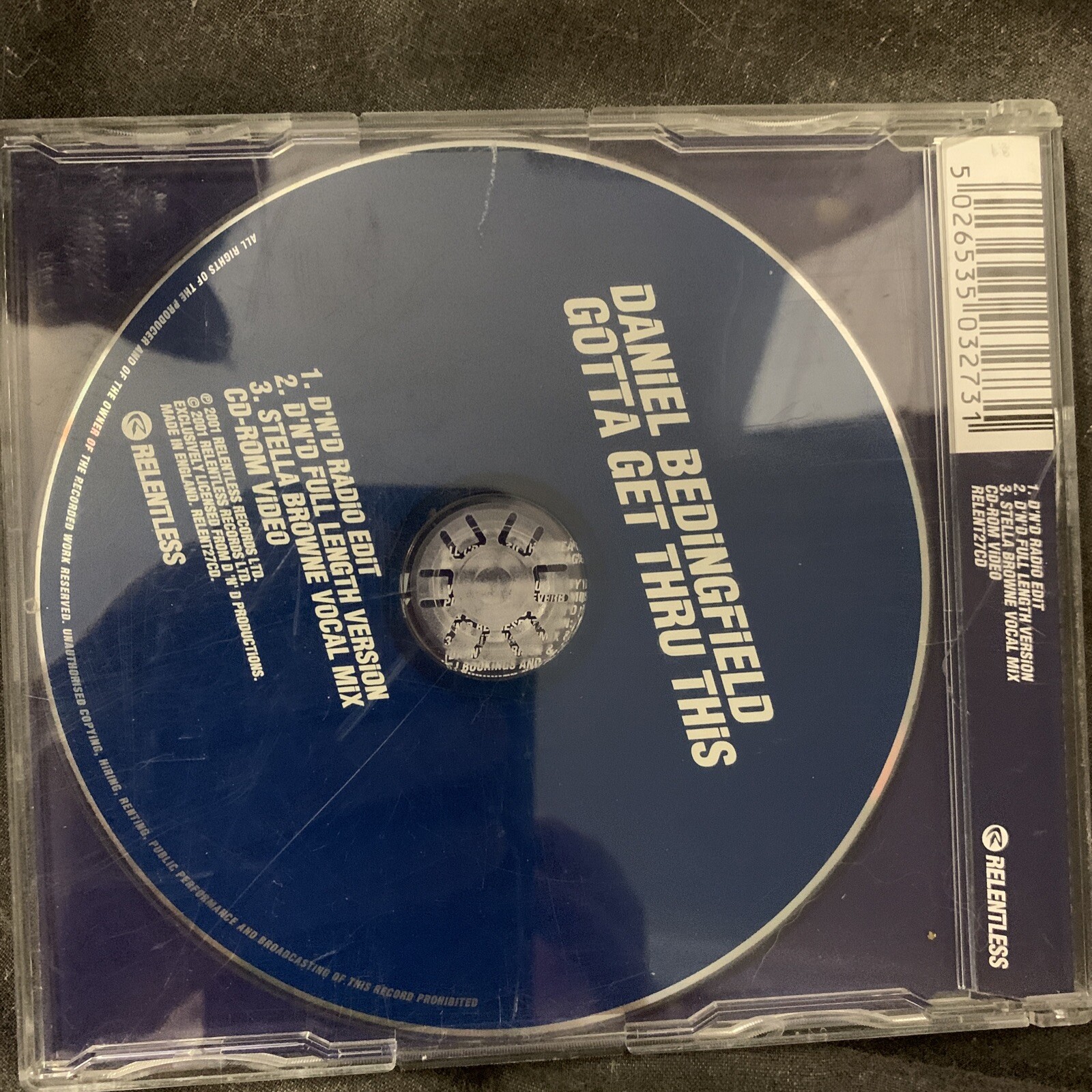 Daniel Bedingfield - Gotta Get Thru This - England CD Single(b82/14 ...