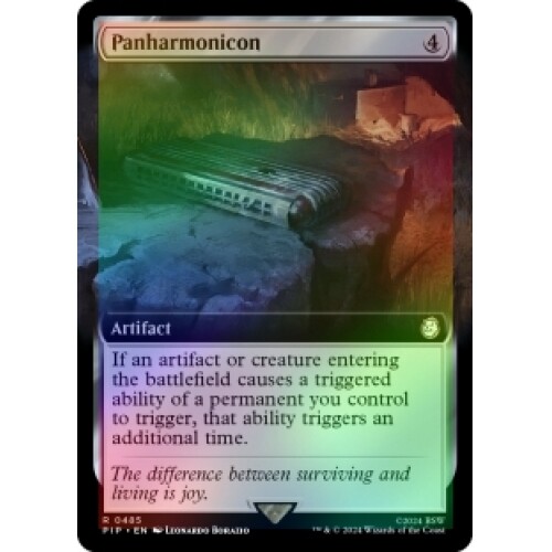 FOIL PANHARMONICON (EXTENDED ART) X4 Universes Beyond: Fallout Magic ...