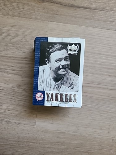 2000 Upper Deck New York Yankees Legends Complete 90 Card Set/Mantle ...