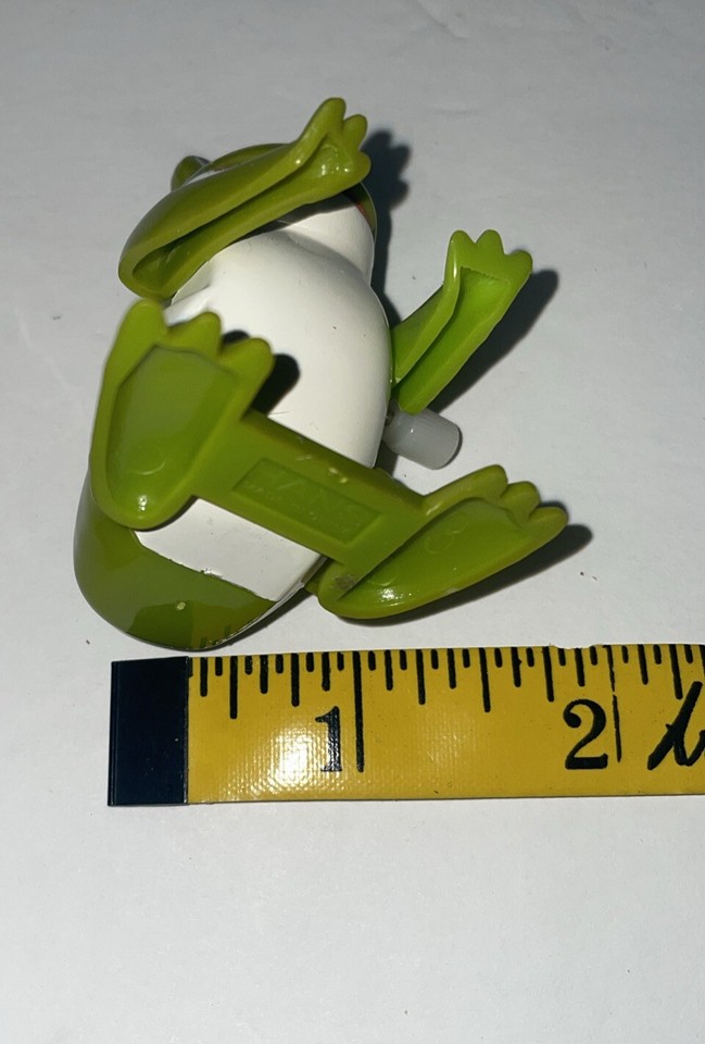 2 Hans Vintage Wind Up Lot Backflip Green Frogs One Works 2” Novelty Toy | eBay