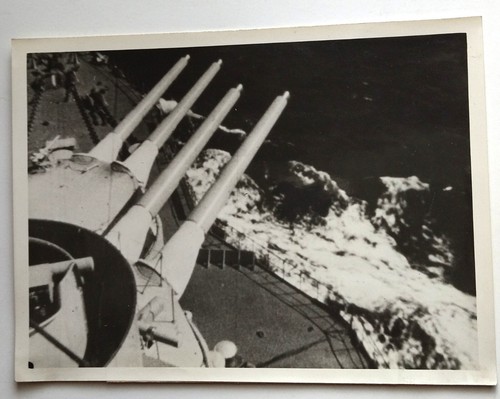 BATEAU CANON NAVIRE MARINE FRANCAISE Photographie Agence TRAMPUS | eBay