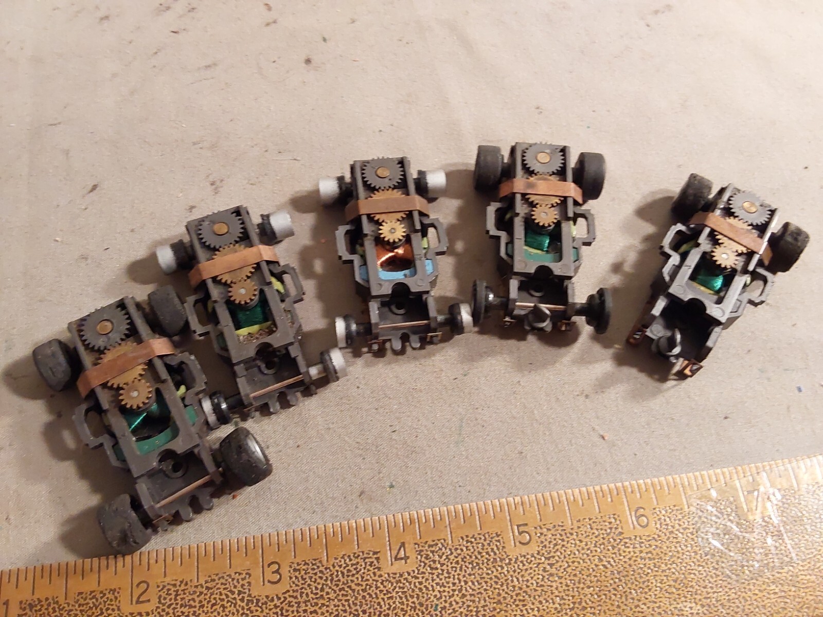 AURORA AFX HO Scale Engine Motors Lot of 5 | eBay