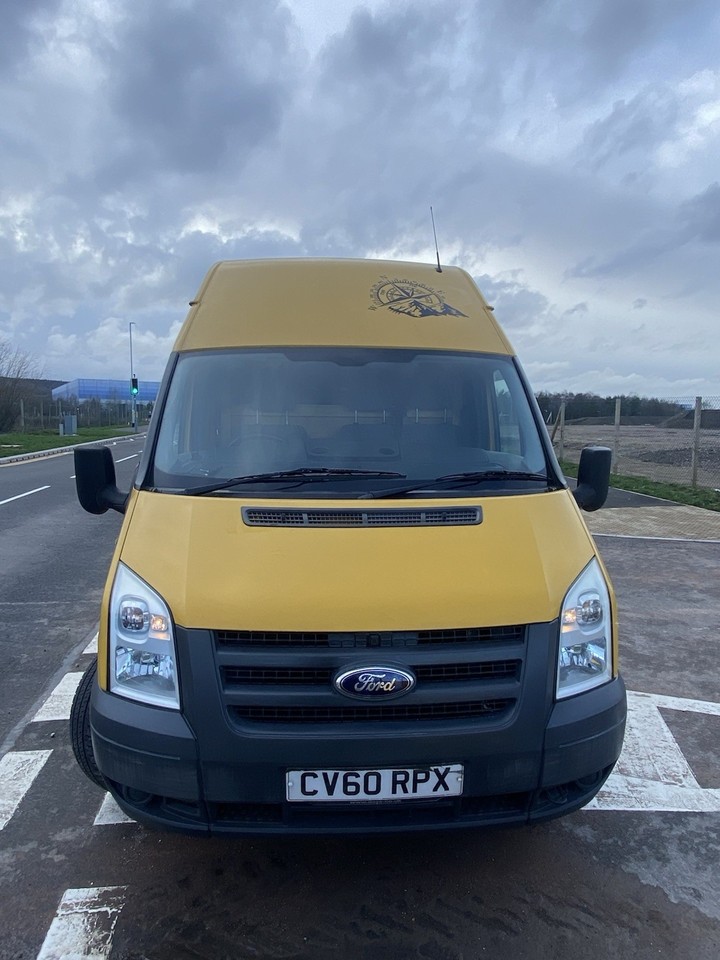 🚐 Yellow Ford Transit Camper Van – Ready for Adventure! | eBay UK