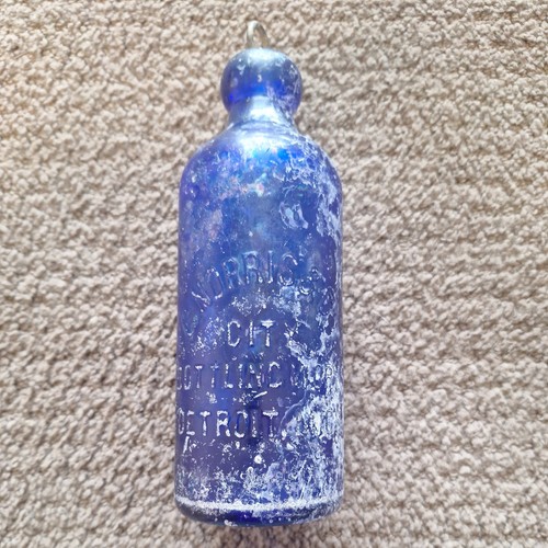 Antique 1860’s REGISTERED G. NORRIS & CO. CITY BOTTLING WORKS DETROIT ...