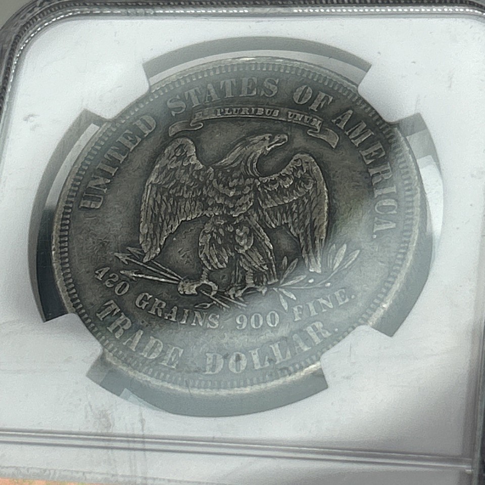 SASA 1880 Proof Trade Dollar Ngc Pf45 Nice Coin | eBay