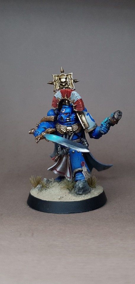 Warhammer 40k Space Marines Ultramarines Captain Solaq Firstborn. | eBay UK