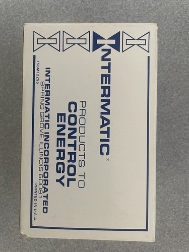 Intermatic FF6H Timer 6 Hour Spring Wound Single Pole 120-277V Made In ...