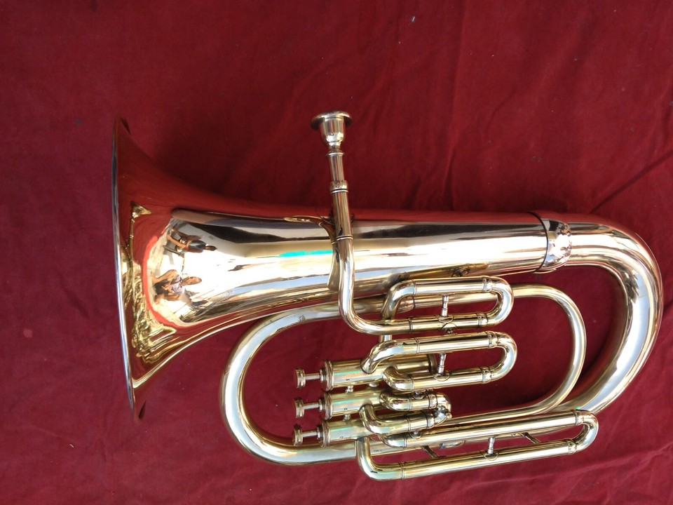 Euphonium 3 Valve Jazz Musical Instrument For Concerts & Orchestra ...