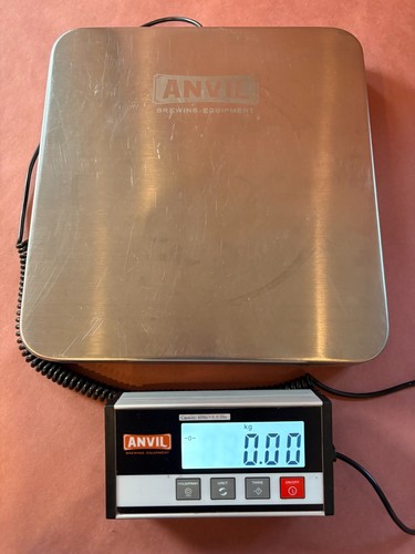Grain Scale Anvil Brewing Equipment High Capacity Precision 65lb / 29 ...