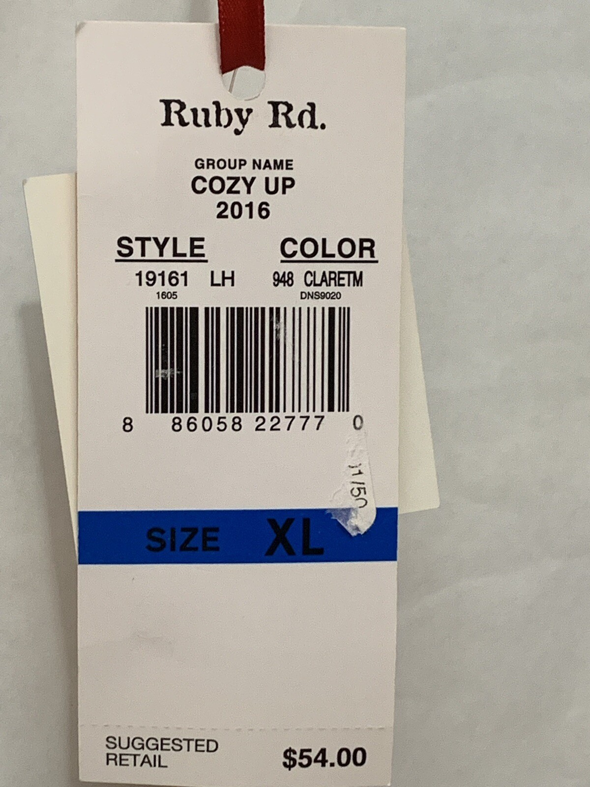 Ruby Rd. Cozy Up Womans Sweater Sparkling Claret Gold Size XL New With ...