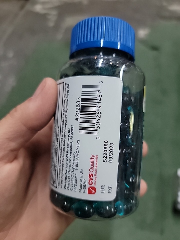 CVS Health Maximum Strength diphenhydramine Nighttime Sleep Aid ...