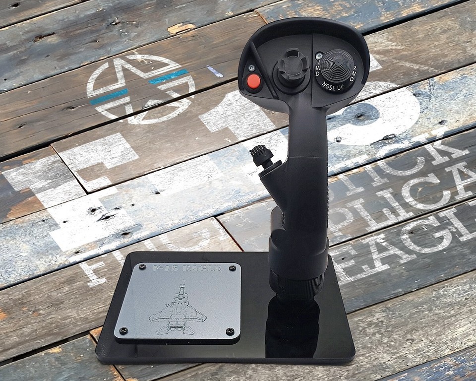 F-15 Eagle Flight Stick Accurate Replica with functional switches ...