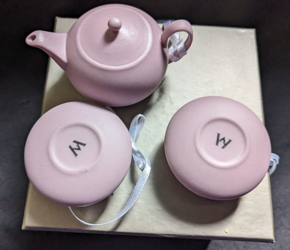 Wedgwood Mini Tree Tea Set - Tree Decoration - with Original Box | eBay