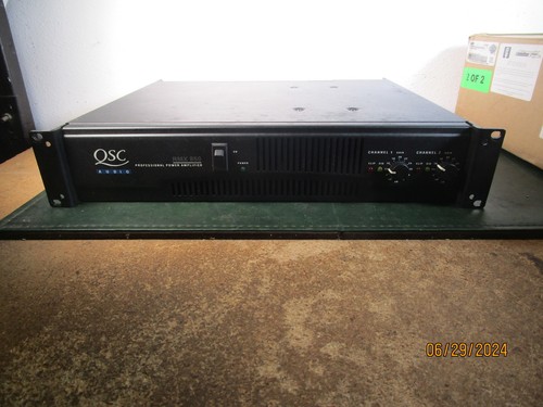 QSC RMX 850 Pro Audio Two Channel Rack Mount Amplifier | eBay