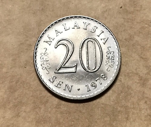 Malaysia 20 Sen Coins 1978 Key Date Coin Parliament coins - BU | eBay