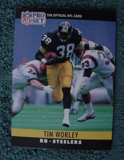 Tim Worley - 1990 Green Bay NFL Pro Set | eBay
