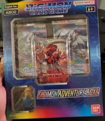 Digimon TCG - Digimon Adventure Box2 AB02 Red Memory Boost - New and ...