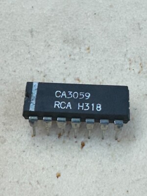 1pc RCA CA3059 Zero Voltage Crossing Swith, DIP -14P **NOS | eBay