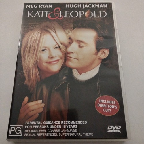 Kate & Leopold DVD Region 4 PAL Meg Ryan Hugh Jackman Romance Drama ...