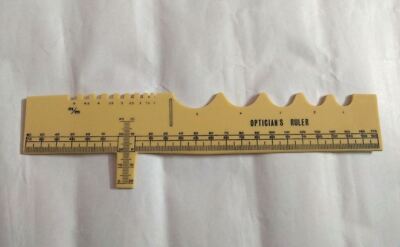 Face Measurement Optician Ruler Scale PD Ruler | eBay