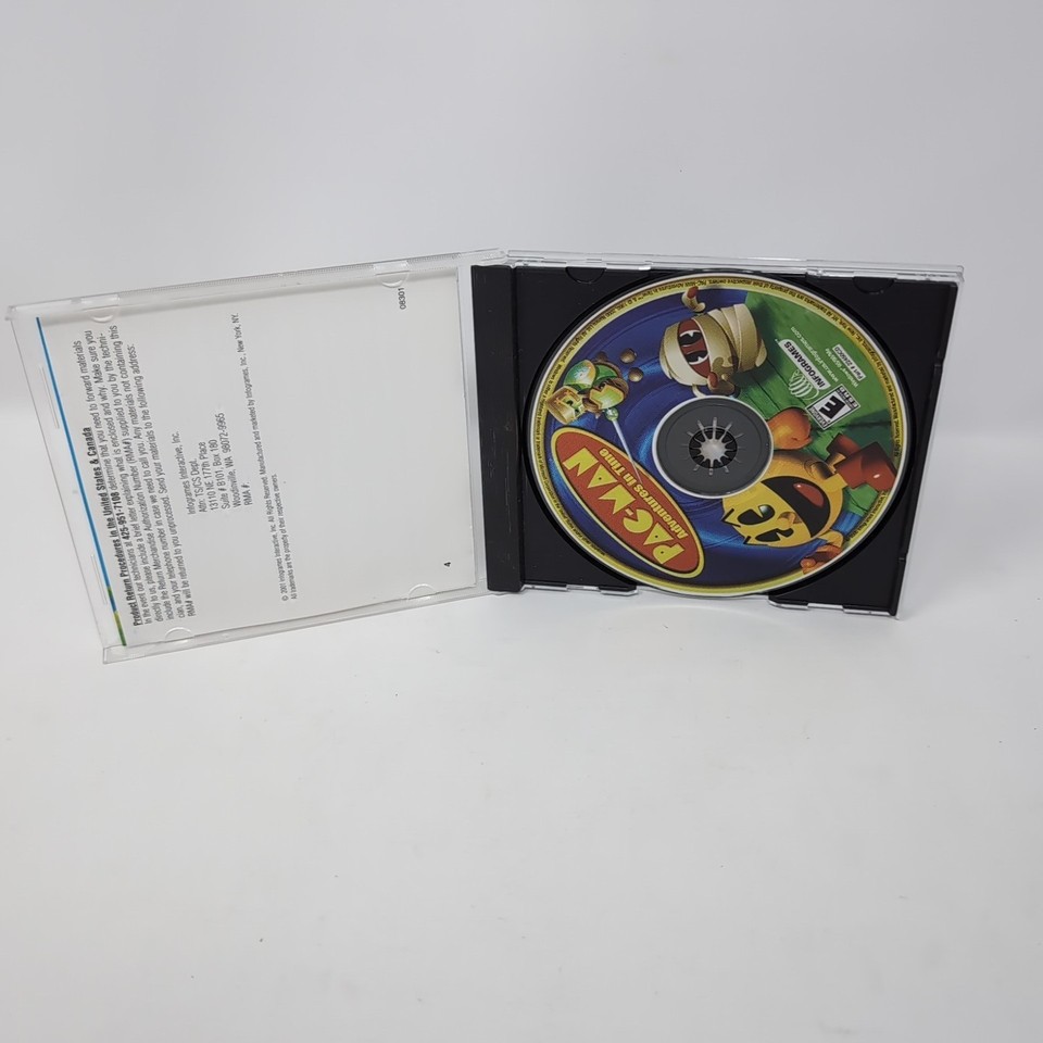 PC Game Lot - Q*Bert & Pac-Man: Adventures in Time (CD-Rom) Q Bert ...